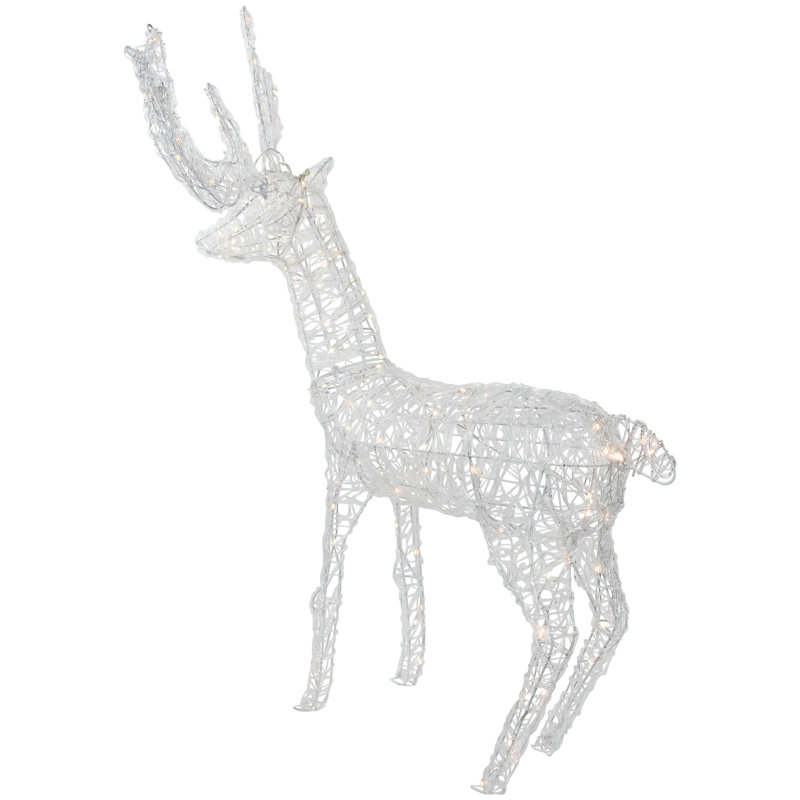 Northlight Seasonal Acrylic Reindeer Outdoor Christmas Decoration Lights | Wayfair
